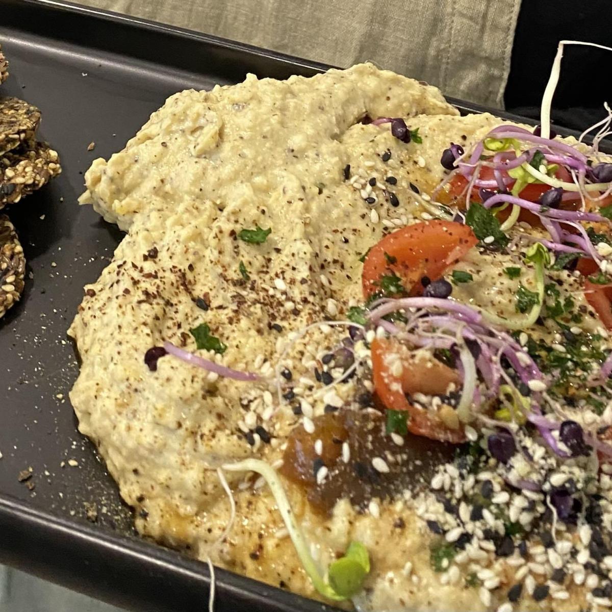 Steph's Zhushed Up Hummus Platters by stephj. A Thermomix ® recipe in the category Sauces, dips ...